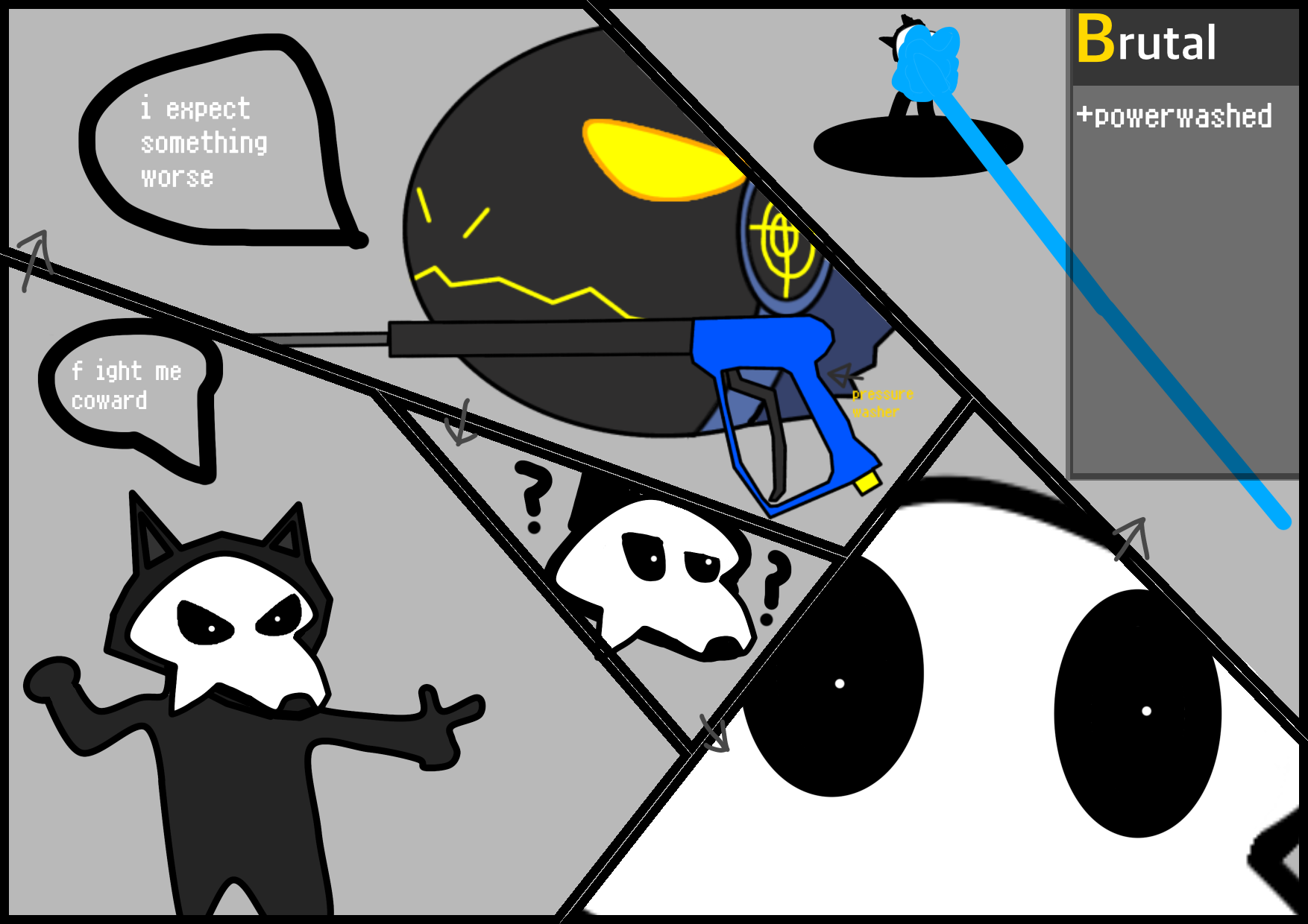 how to defeat a latex creature - ibisPaint