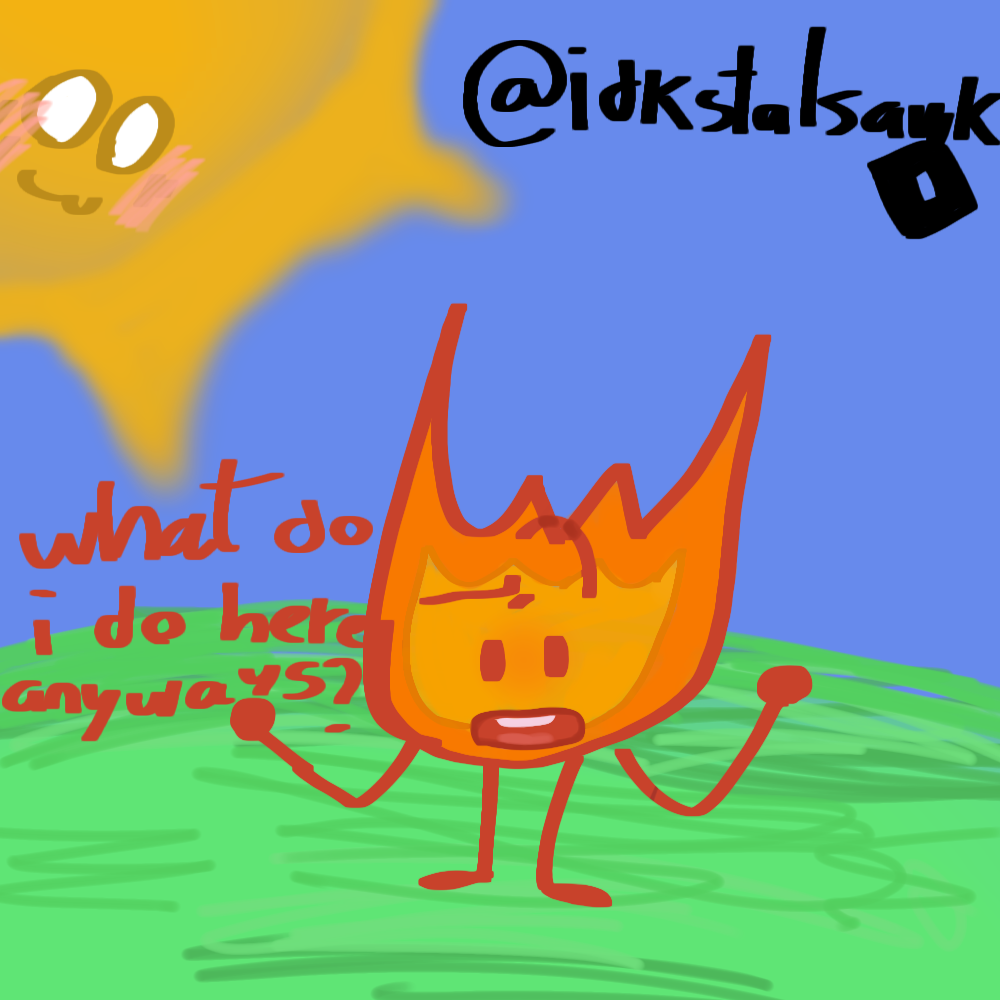Firey from BFB and BFDI!! - ibisPaint