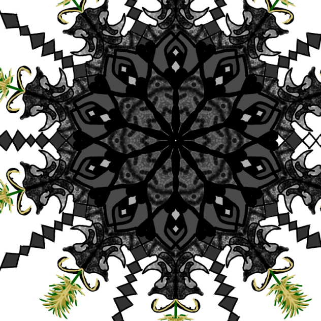 Kaleidoscope Drawing - ibisPaint