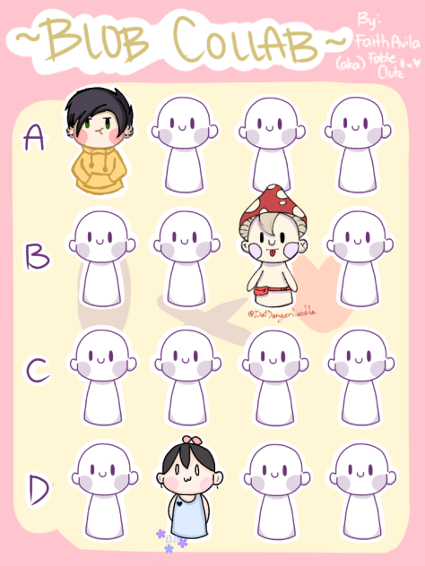 Blob collab - ibisPaint