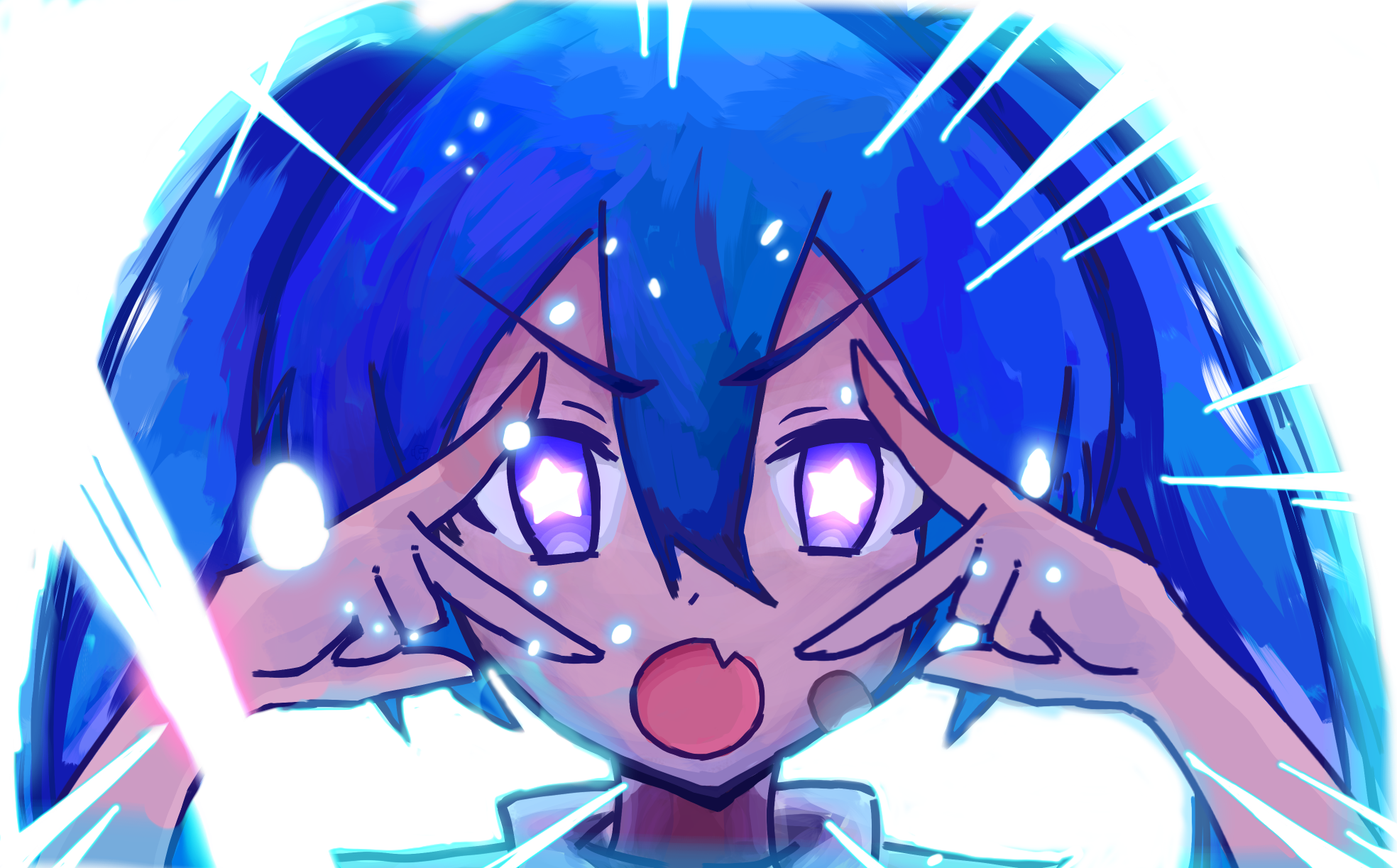 Miku Miku beam! - ibisPaint