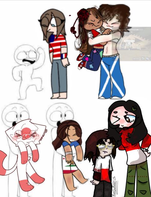 Country collab!! - ibisPaint