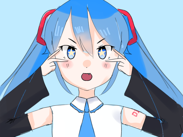 Miku miku beam!!! - ibisPaint
