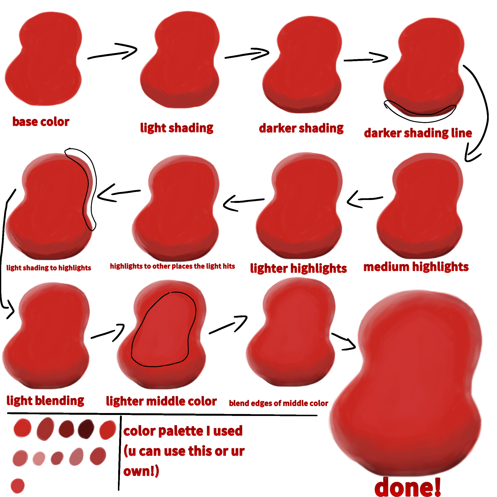 blood shading 🩸 (TW blood) - ibisPaint