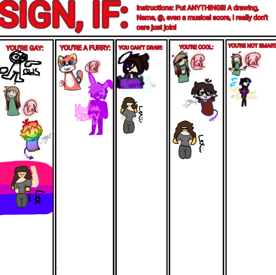 Signing sheet! - ibisPaint