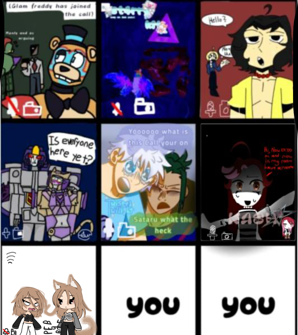 VIDEO CALL COLLAB - ibisPaint