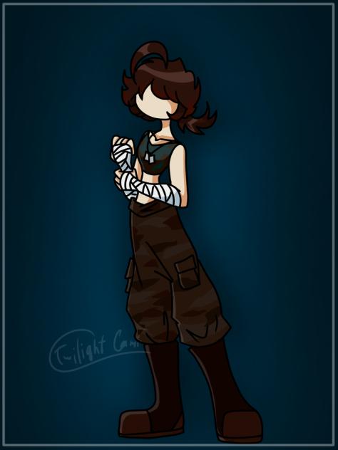 Frogger as a human - ibisPaint