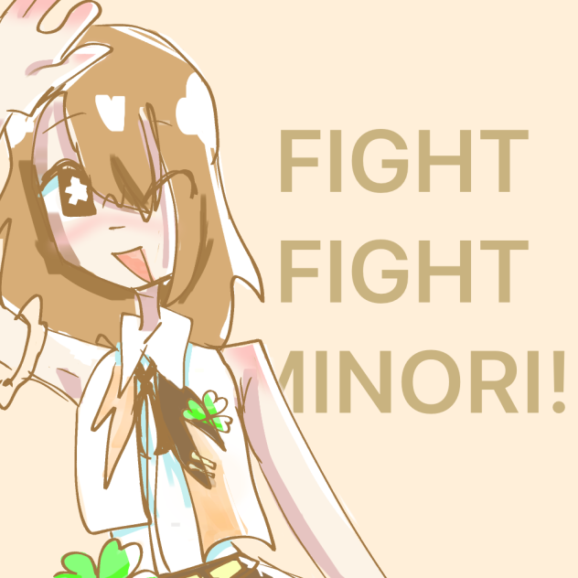 Fight Fight Minori!! - ibisPaint