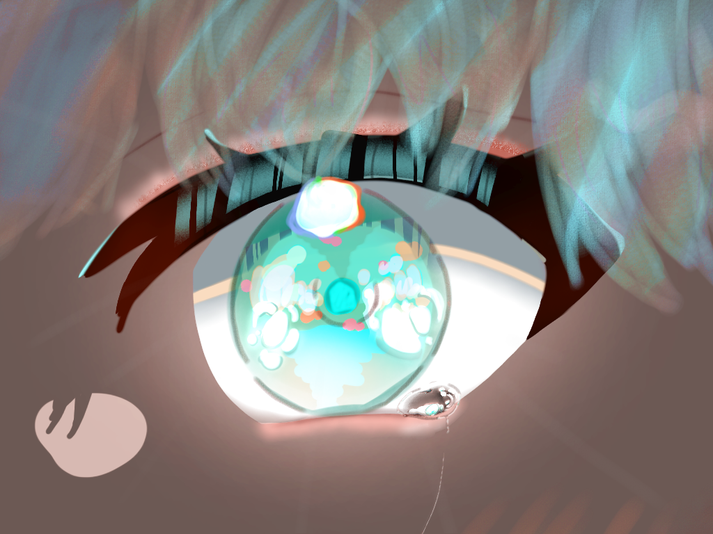 練習 cyan - ibisPaint