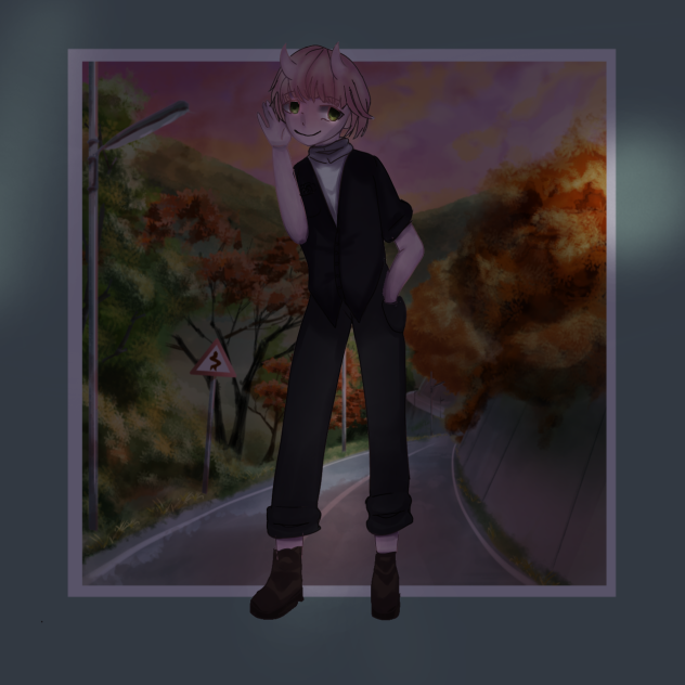 Mr garden demon thing OC - ibisPaint