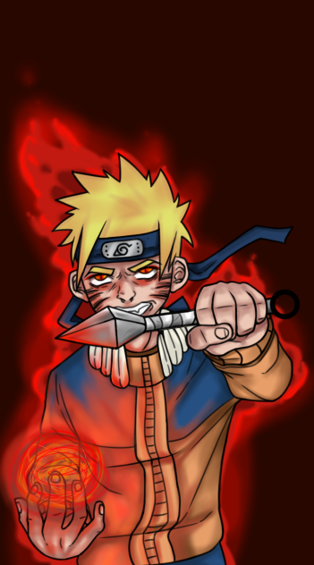 Naruto - Rage Mode - ibisPaint