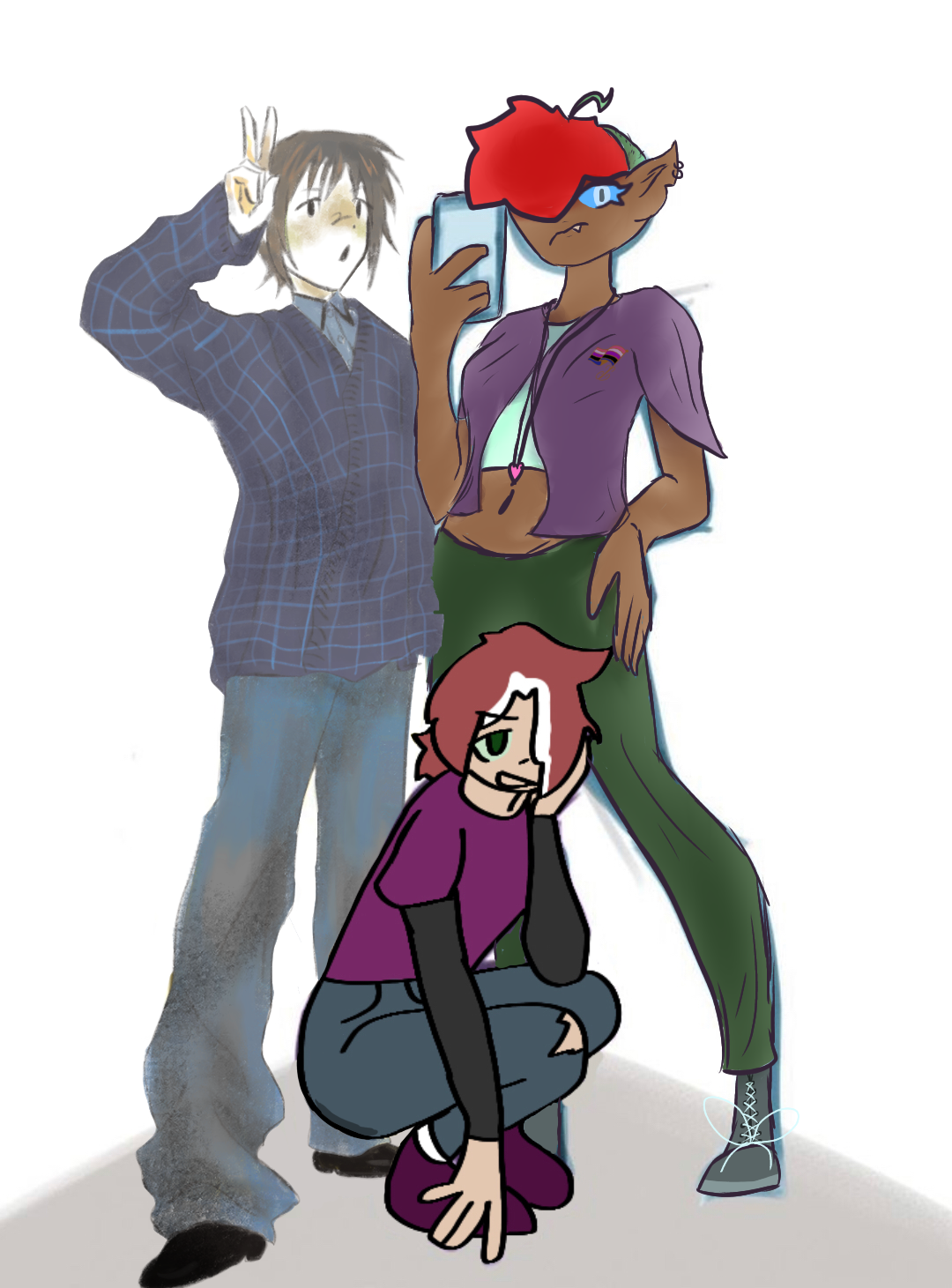 Trio collab - ibisPaint