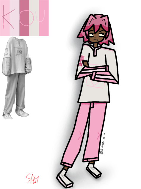 Kou (commission oc) - ibisPaint