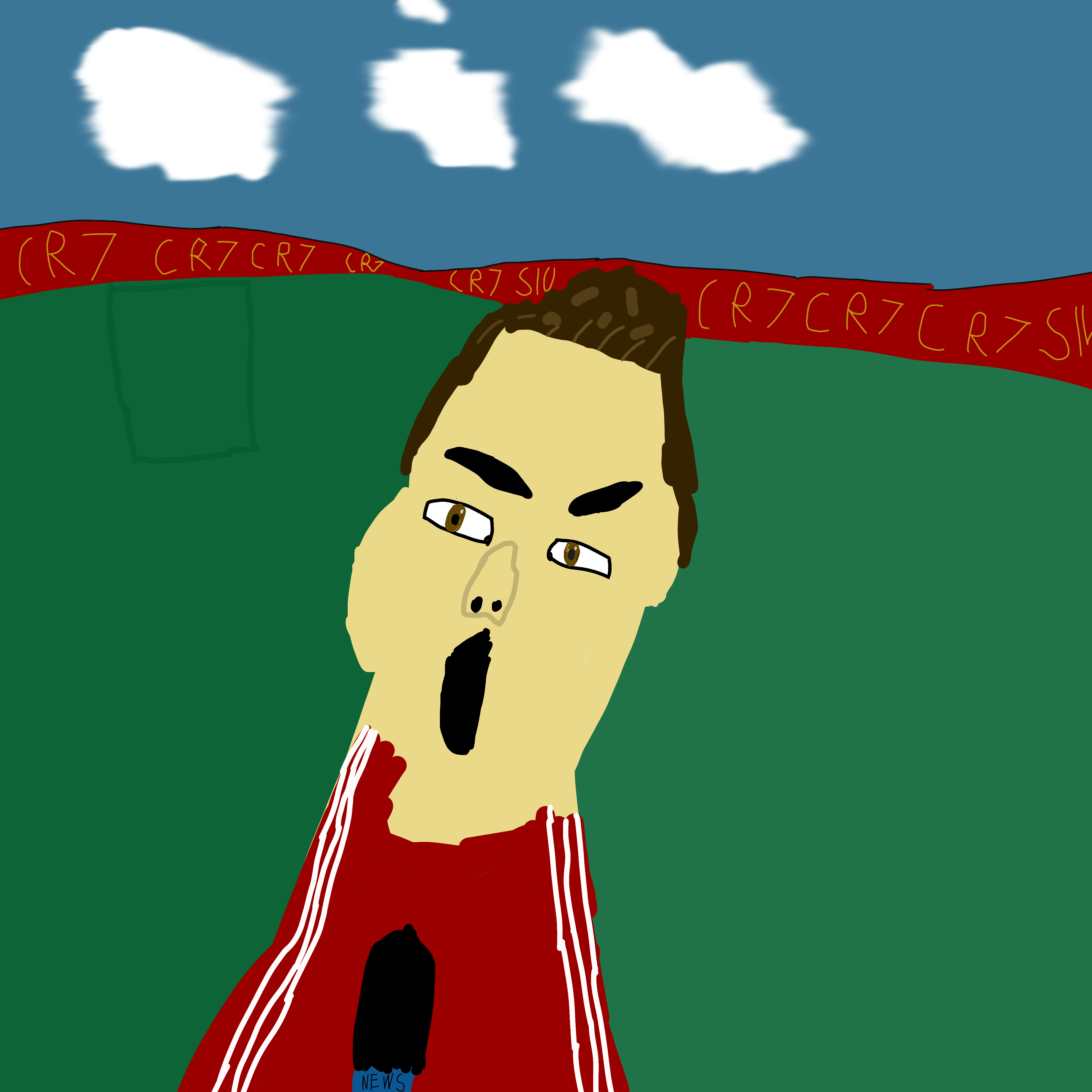 Ronaldo SIUUUUUU! - ibisPaint