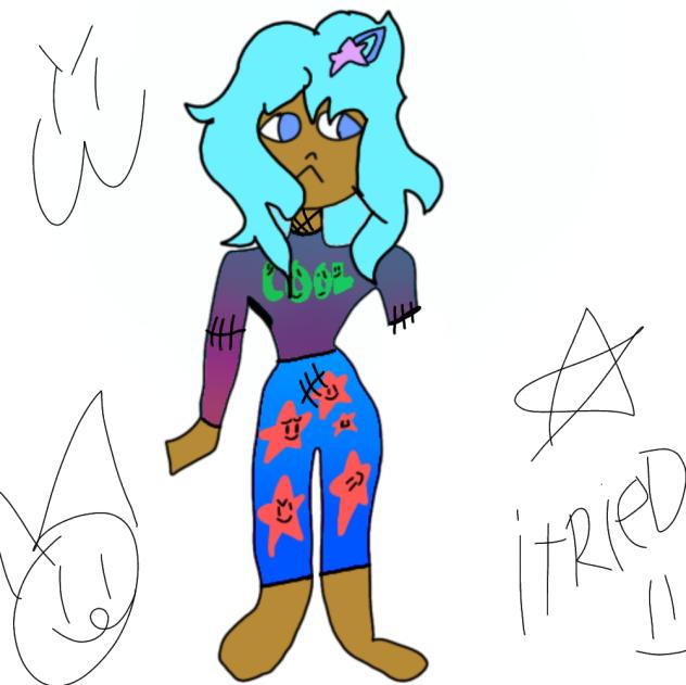 I forgot the scarsss but there all donee - ibisPaint