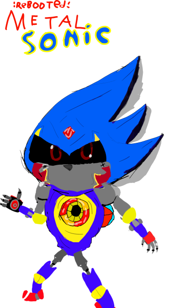 metal sonic rebooted - ibisPaint
