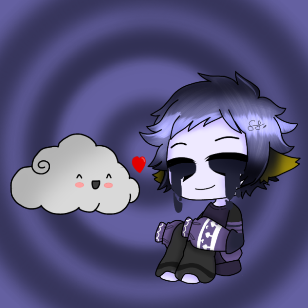 Dolores and his pet - ibisPaint