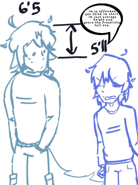 HES NOT SHORT. HES AVERAGE - ibisPaint