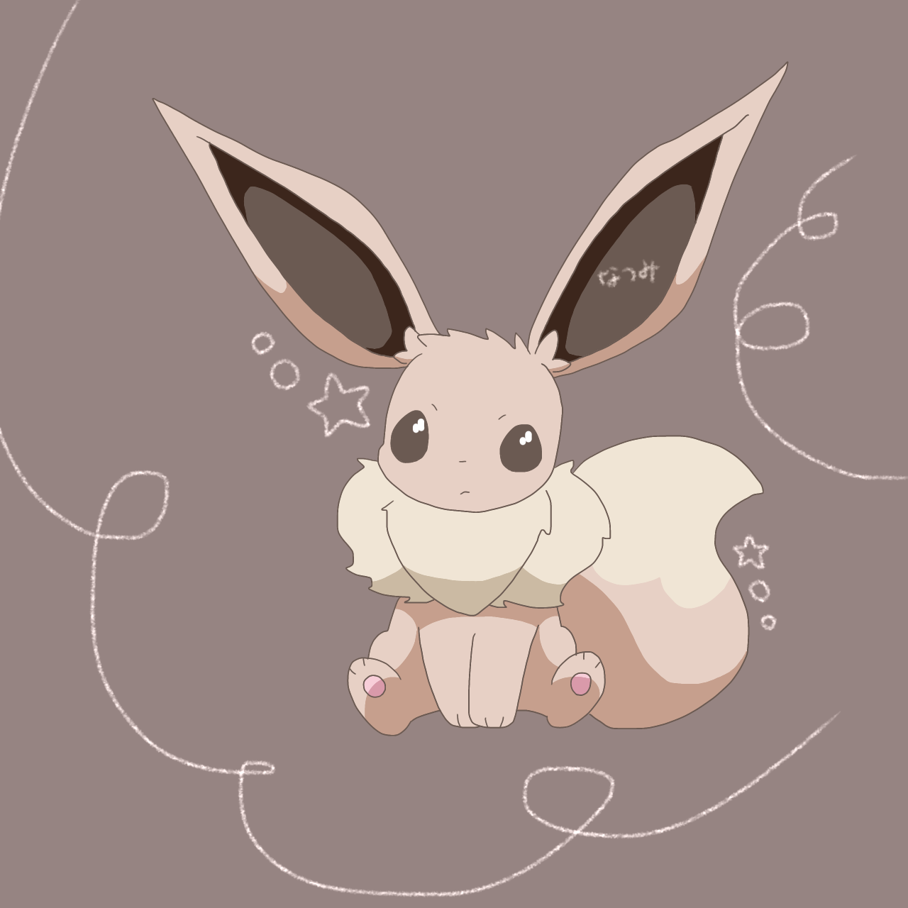 Simple Eevee - ibisPaint