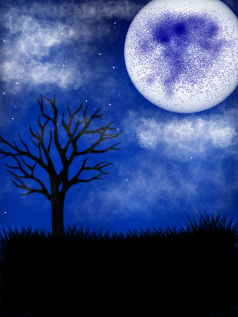 Beauty Of Moon - ibisPaint