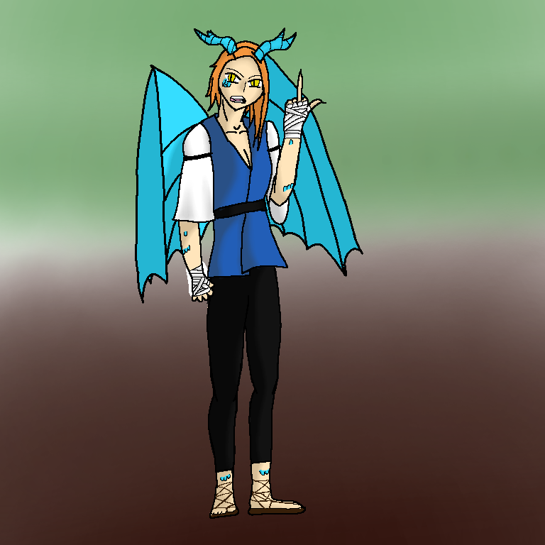 Dragon Girl - ibisPaint