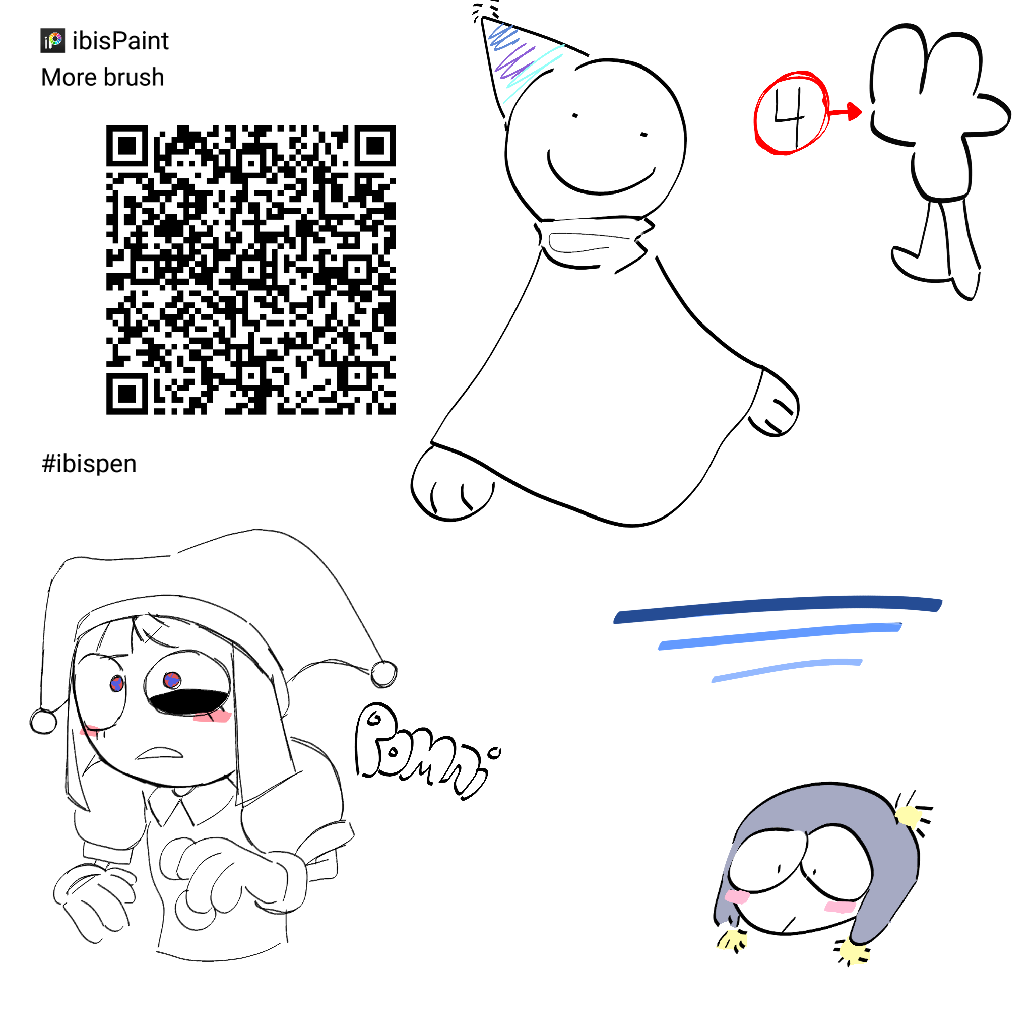 she want ice cream - ibisPaint