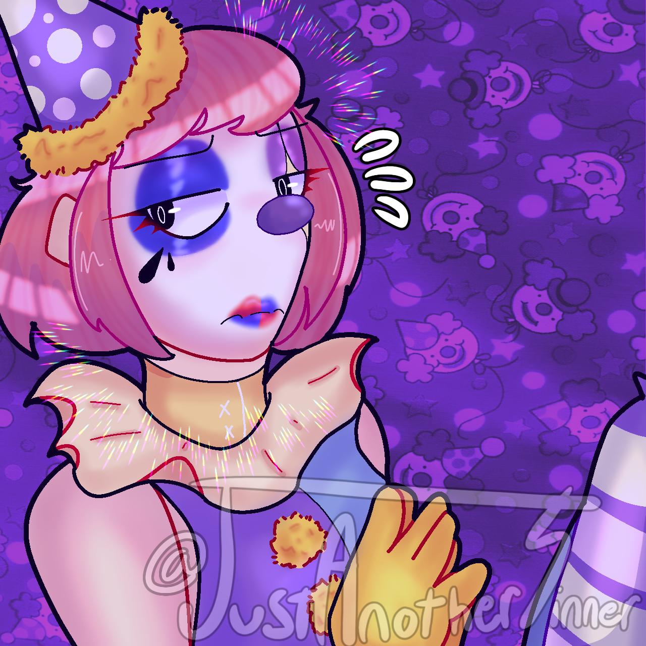 SAD CLOWN - ibisPaint