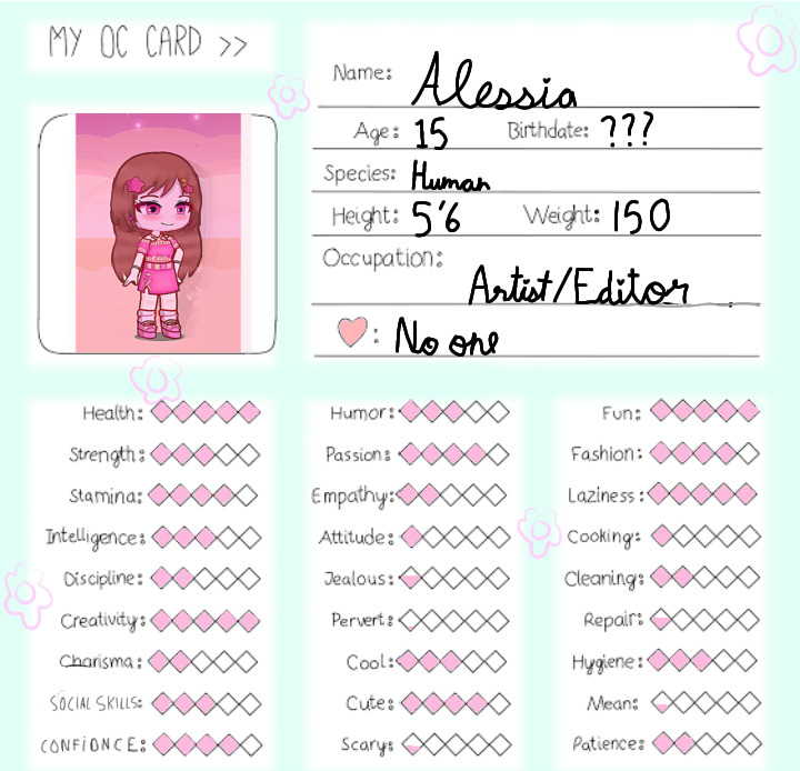 My OC card ♡♡♡ - ibisPaint