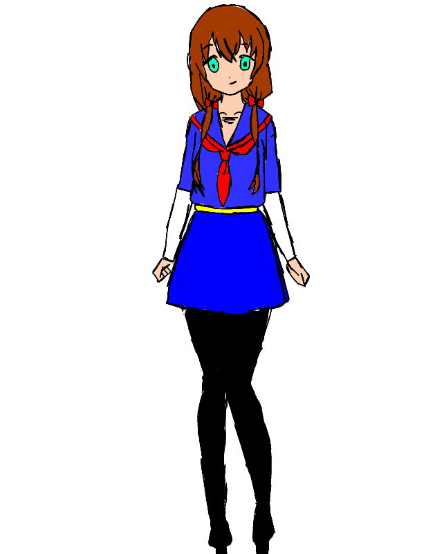 getting ready for school - ibisPaint