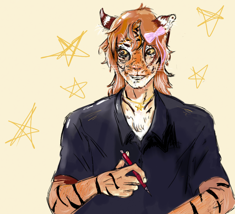 tiger - ibisPaint