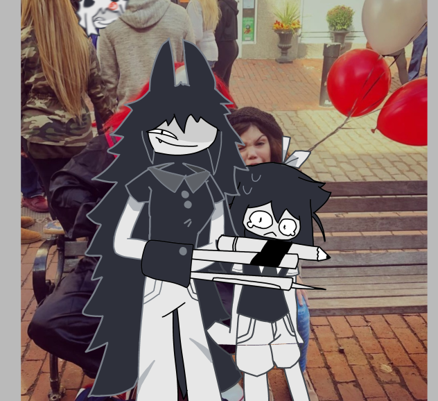 Abbie and Miss circle Fundamental paper - ibisPaint