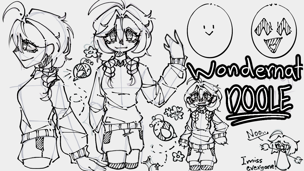 Wondernat doodle - ibisPaint