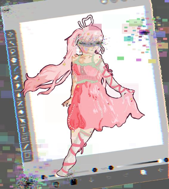 Glitched Universe - ibisPaint