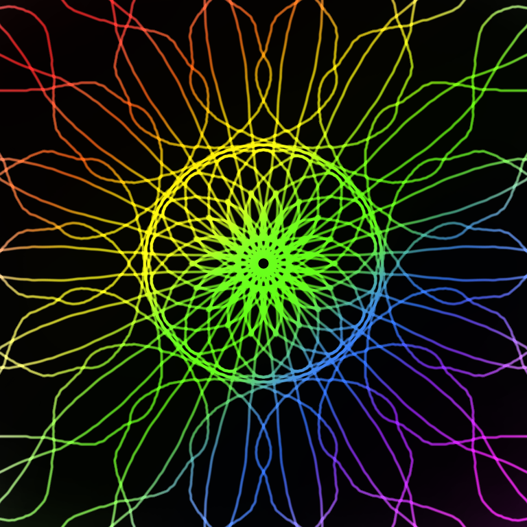 random mandala [speedpaint] - ibisPaint