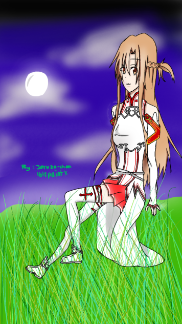 IbisPaint X - Asuna Yuki[FanArt] - ibisPaint