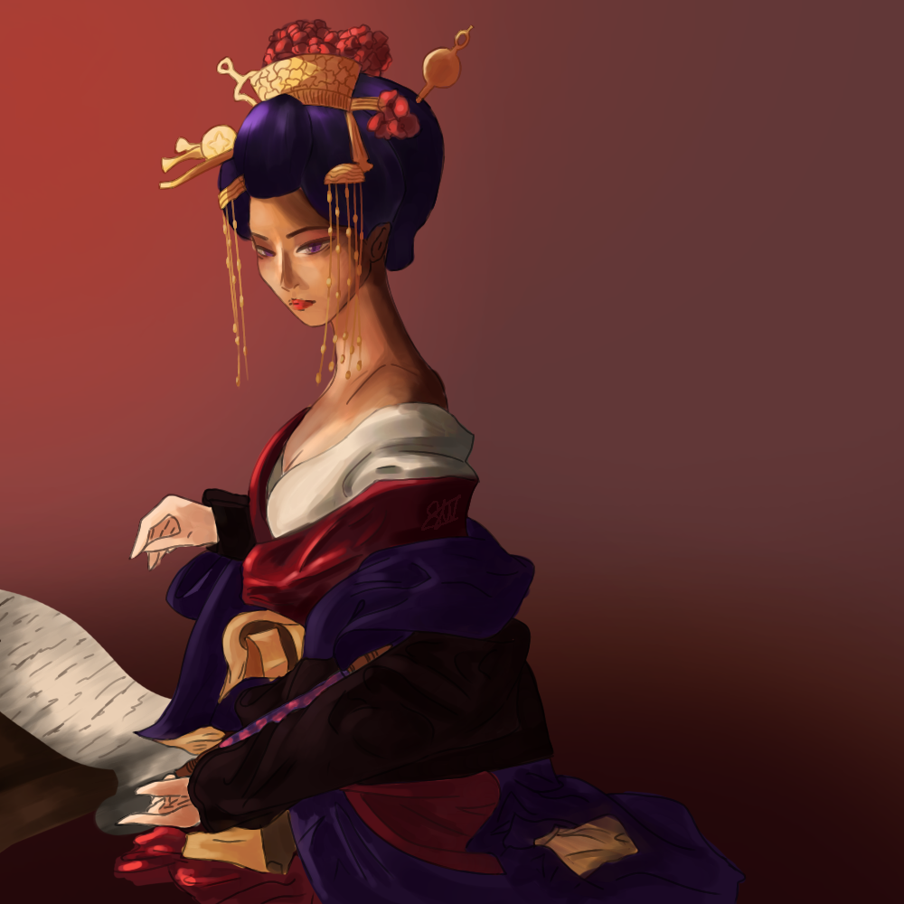 Raiden shogun - ibisPaint