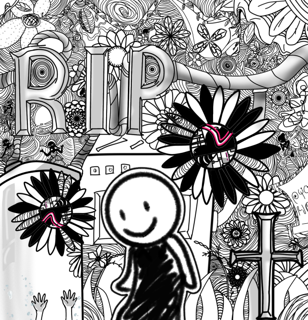 無題『RIP』 - ibisPaint