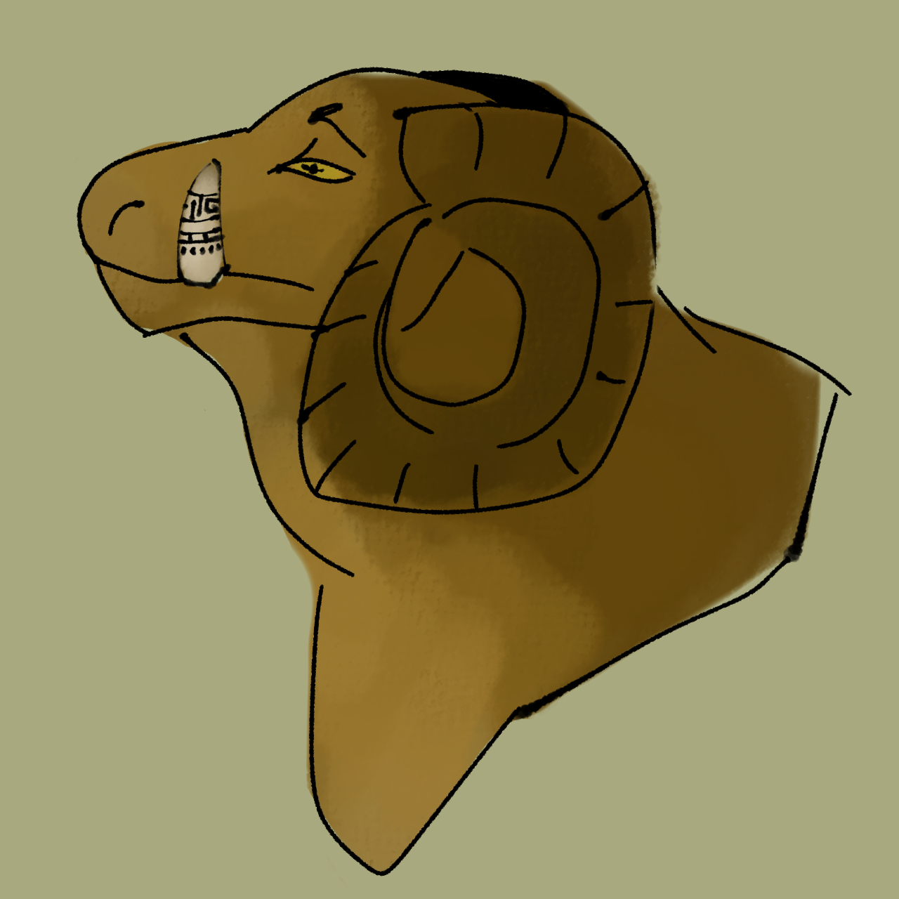 WoF Tribal HCs - Mud - ibisPaint