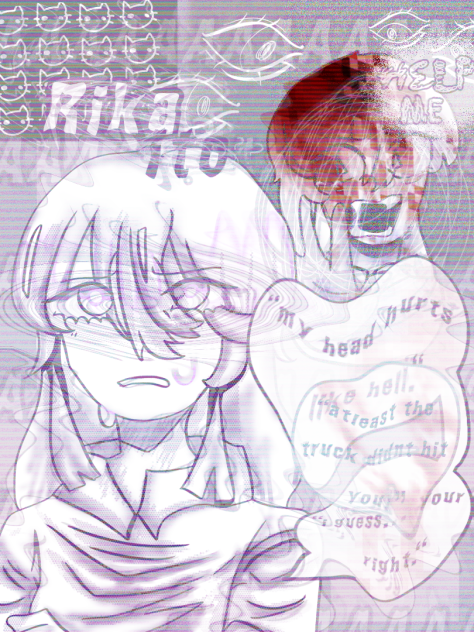 Art trade with Blaire Echevarri!! - ibisPaint