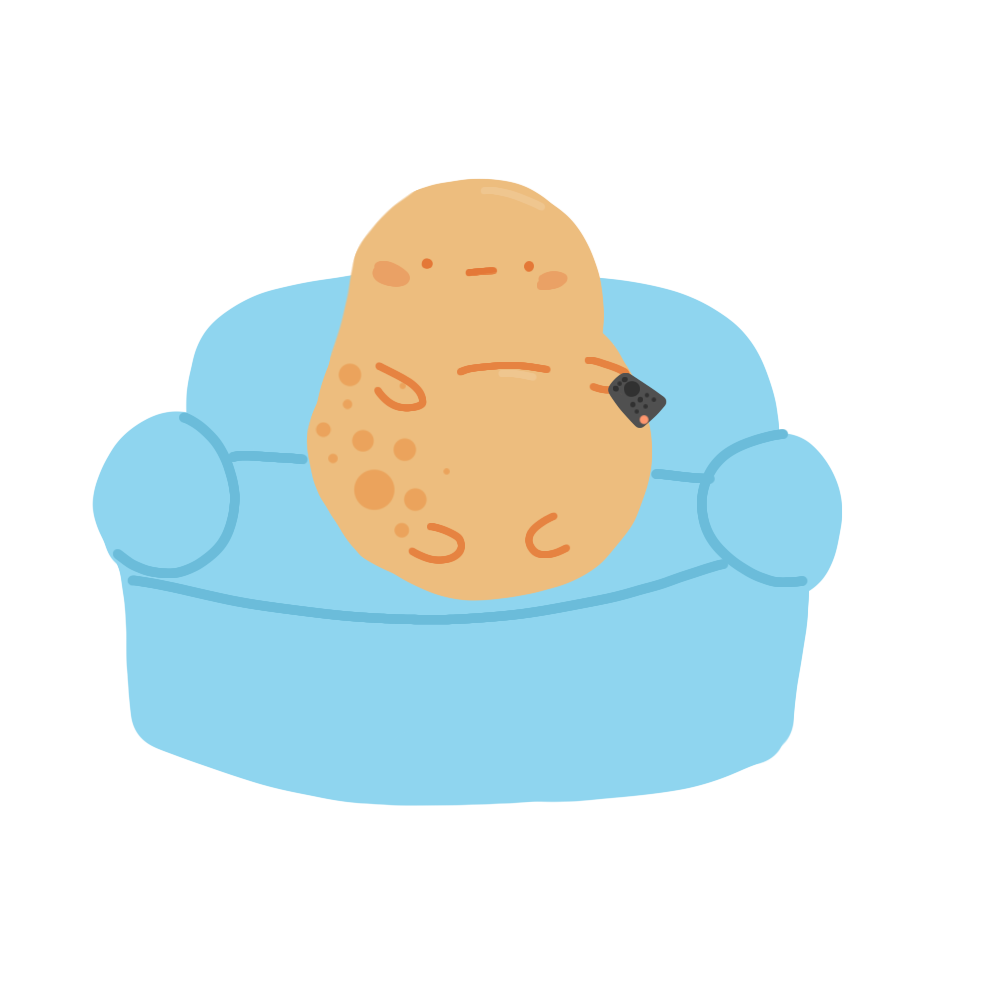 couch potato - ibisPaint