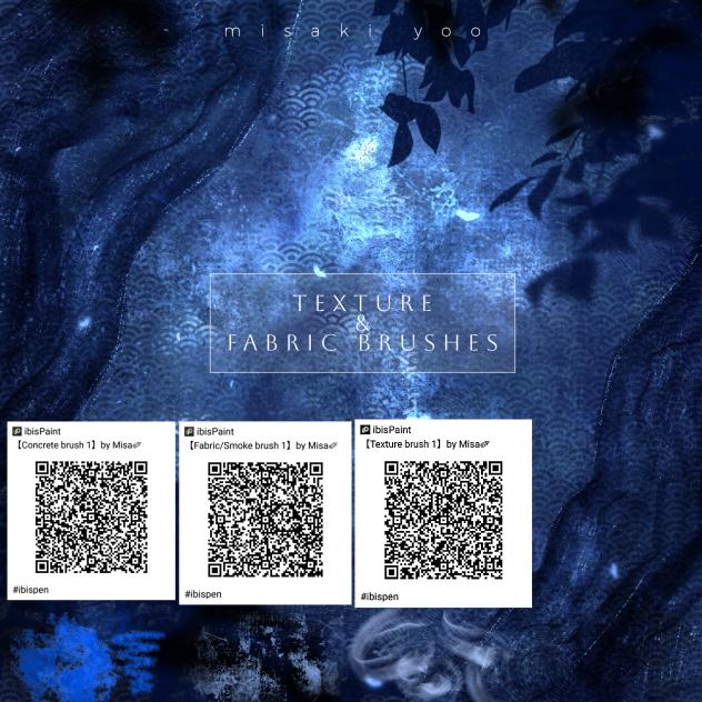 『Texture & Fabric Brush』by Misa - ibisPaint