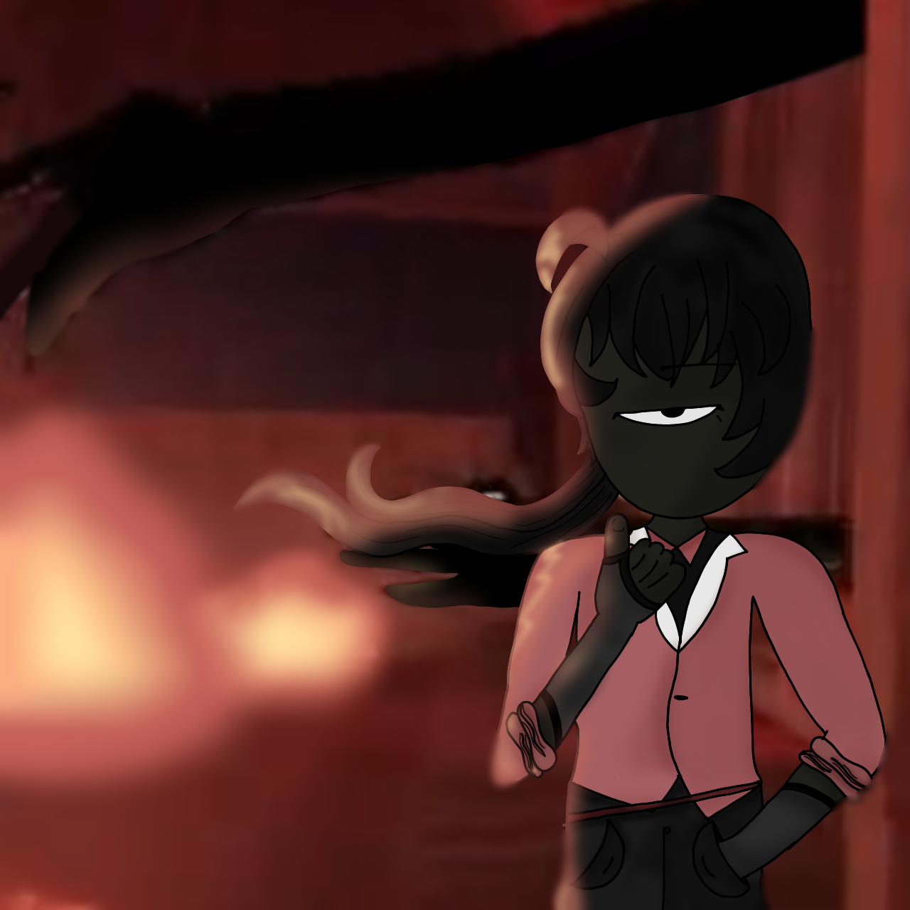 Seek in suit - ibisPaint