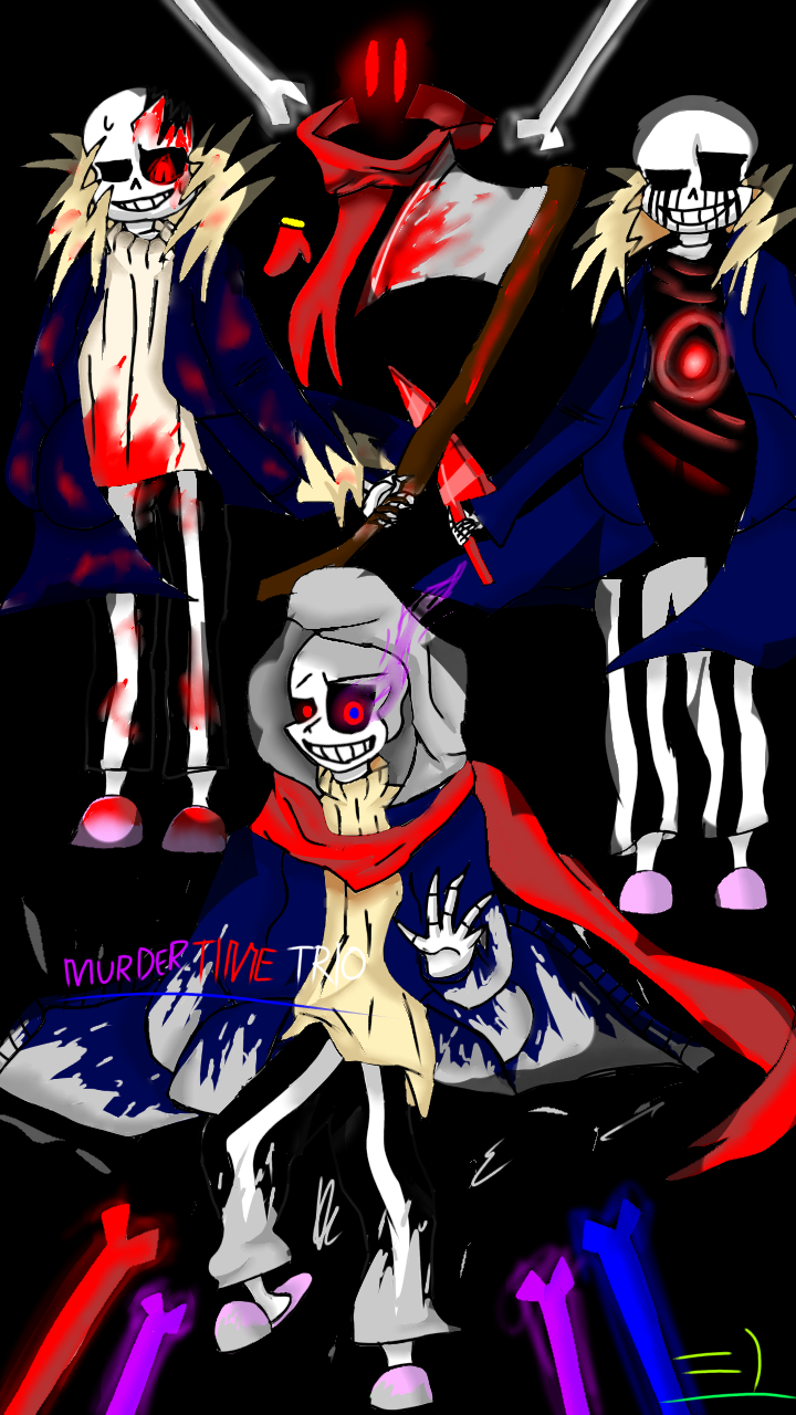 Murder time trio Phase1 - ibisPaint