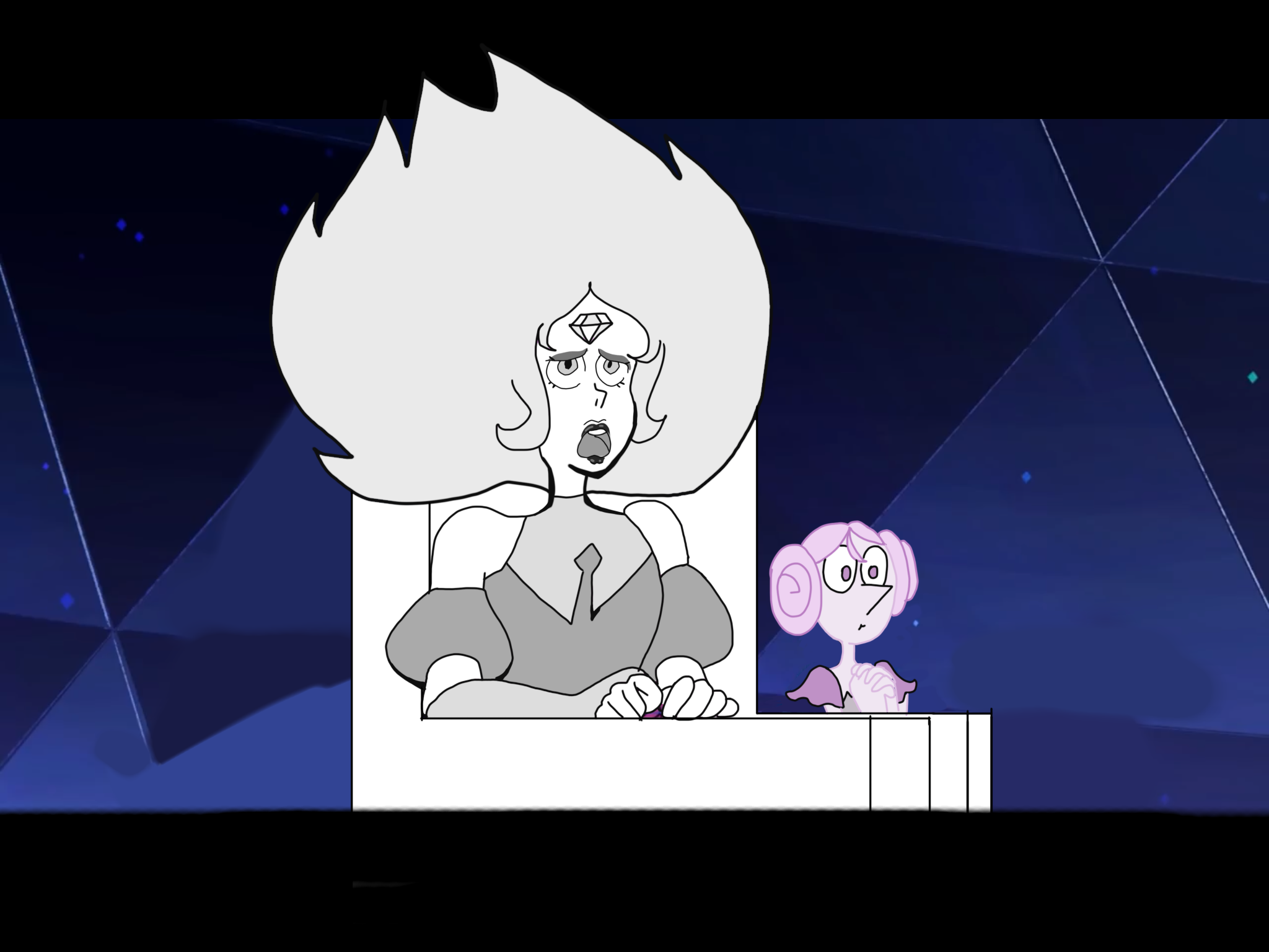 White diamond AU - ibisPaint