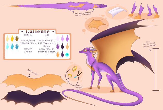 ~ Caliente Reference Sheet ~ - ibisPaint