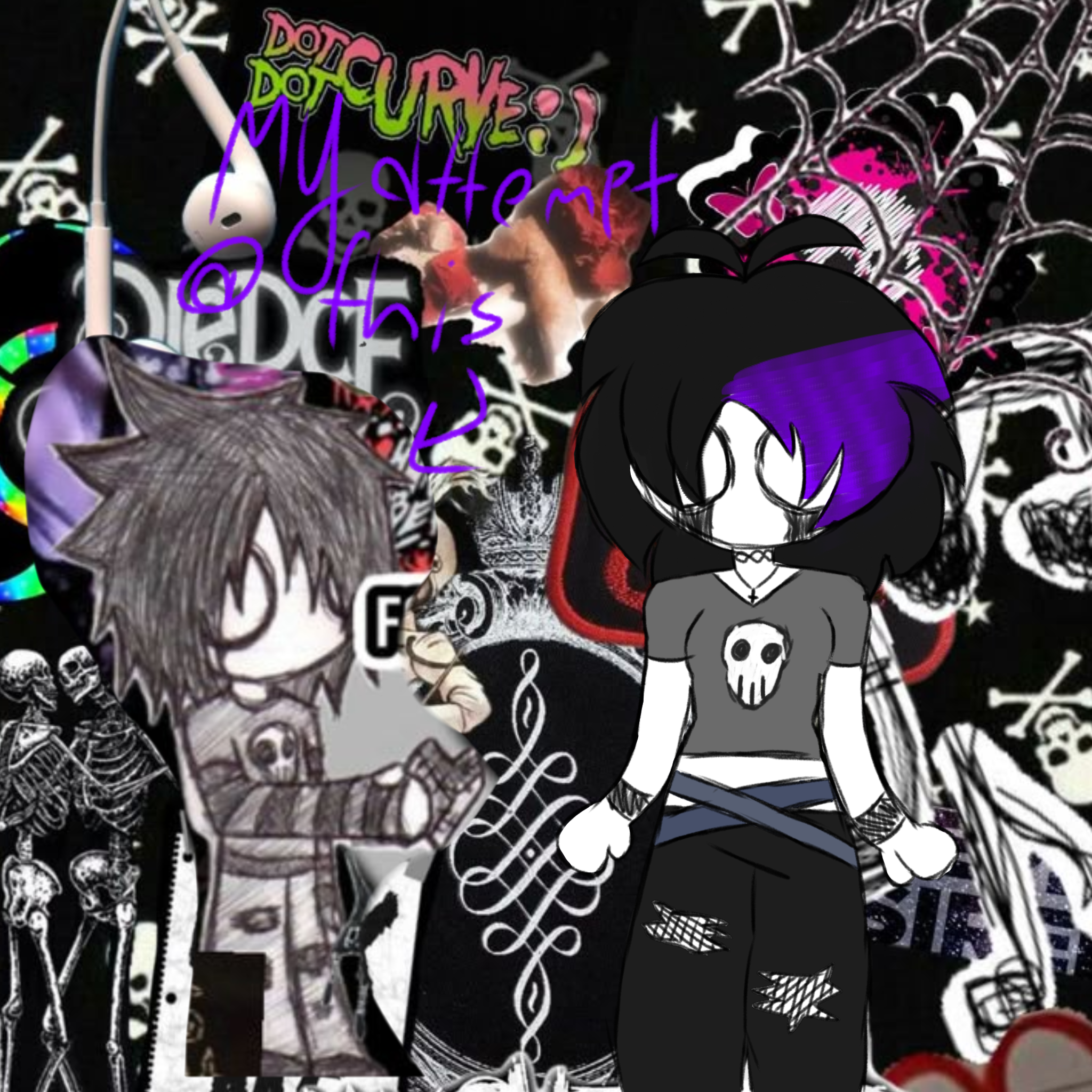 I need me an emo boy - ibisPaint