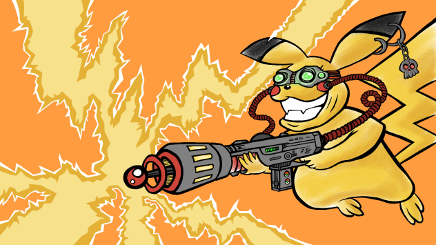 Pikachu's Lightning Gun - ibisPaint