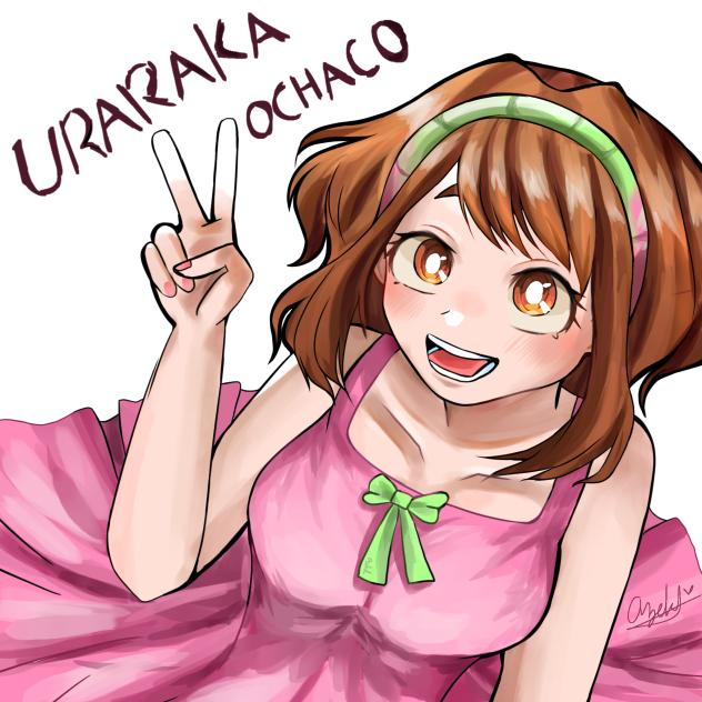 Uraraka fanart (fixed) - ibisPaint