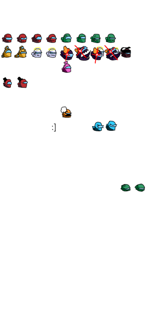 iconos amongus fnf v4 remasterizados - ibisPaint