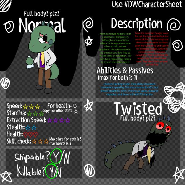 Dandy's World OC update - ibisPaint